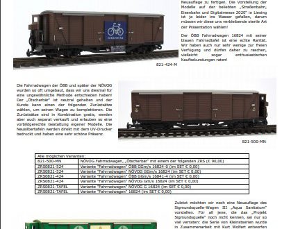 Ferro-Train - Neuheiten für den Schmalspurfreund